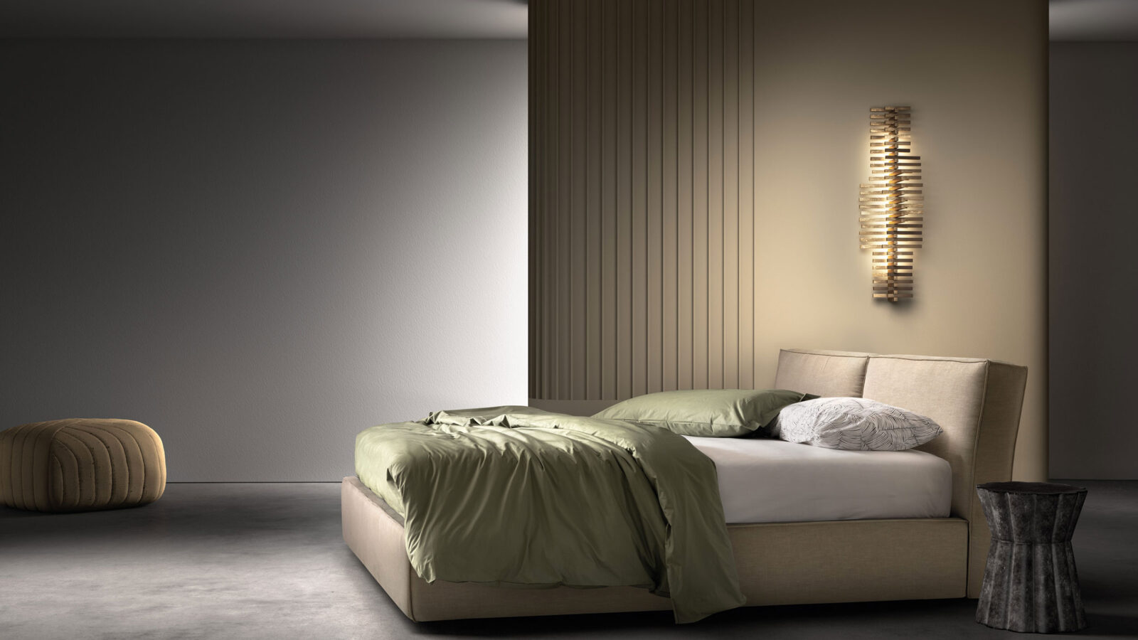 Bside Samoa Bed Division Light - Nuovo Ambiente Arredamenti
