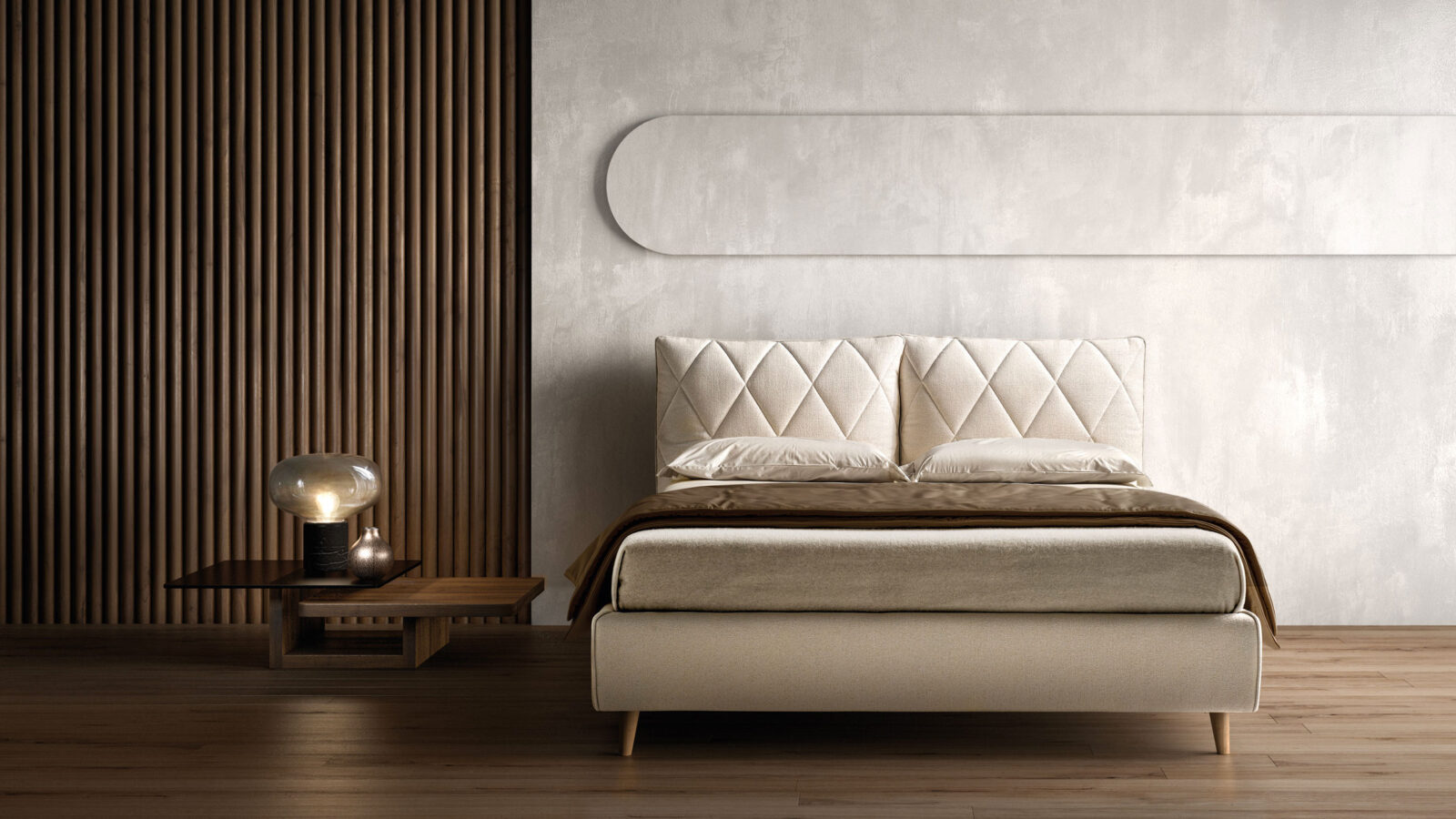 Bside Samoa Bed Division Soft - Nuovo Ambiente Arredamenti